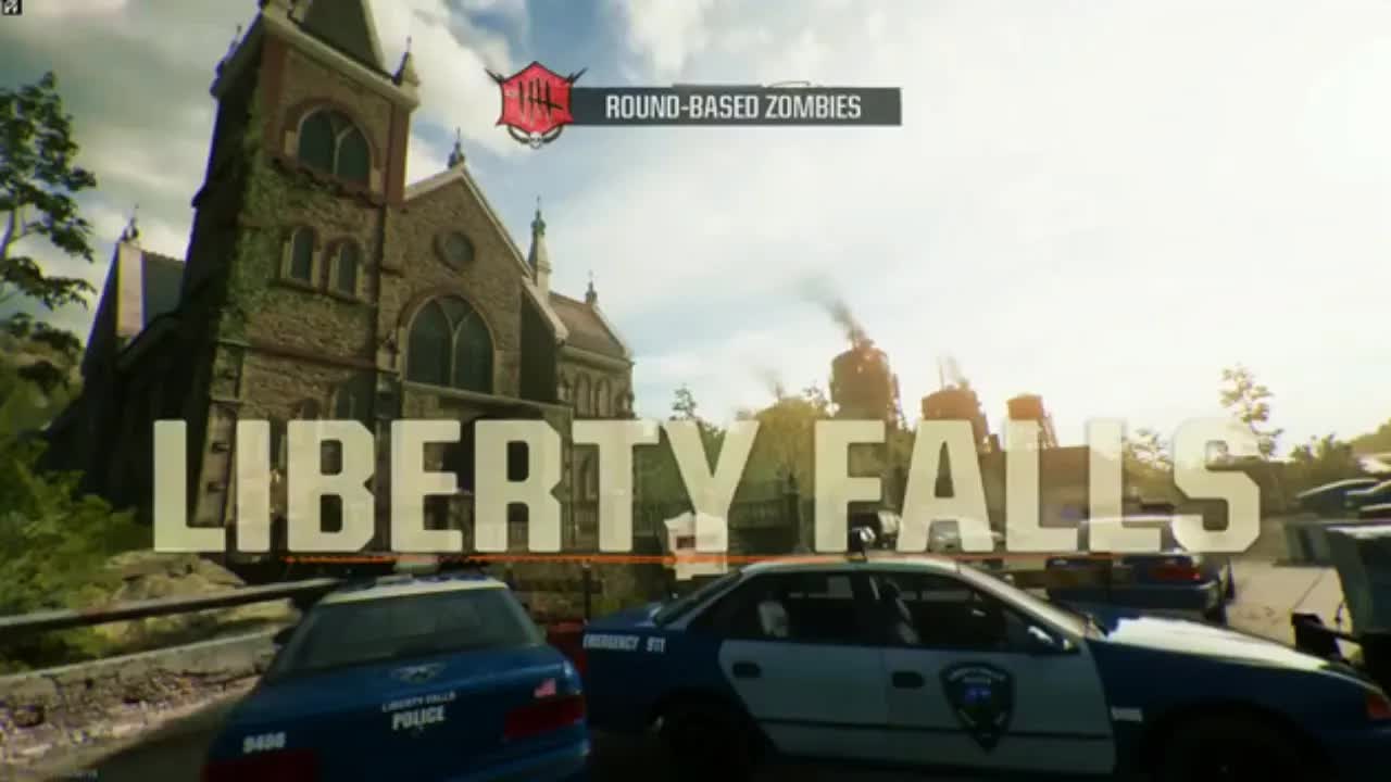 Black Ops 6 Zombies Liberty Falls loading screen & menu gameplay (Black ...