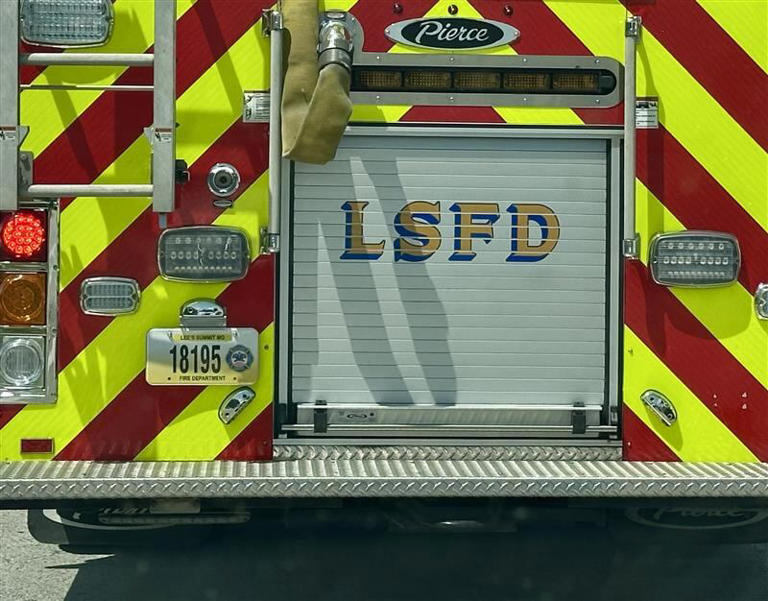 Firefighters rescue dog out of house fire after flames spread from ...