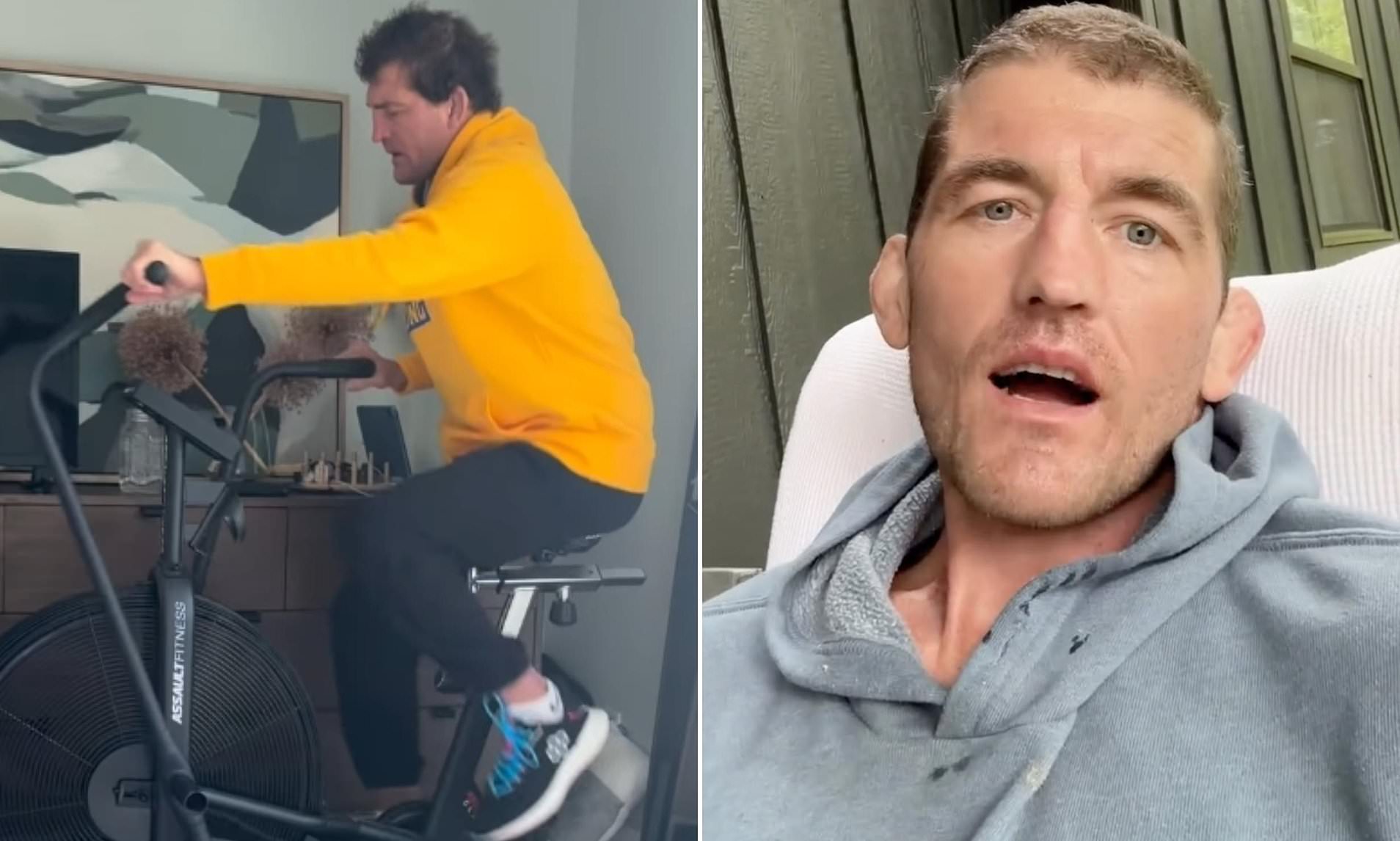 UFC legend who received life-or-death double lung transplant gives rare ...