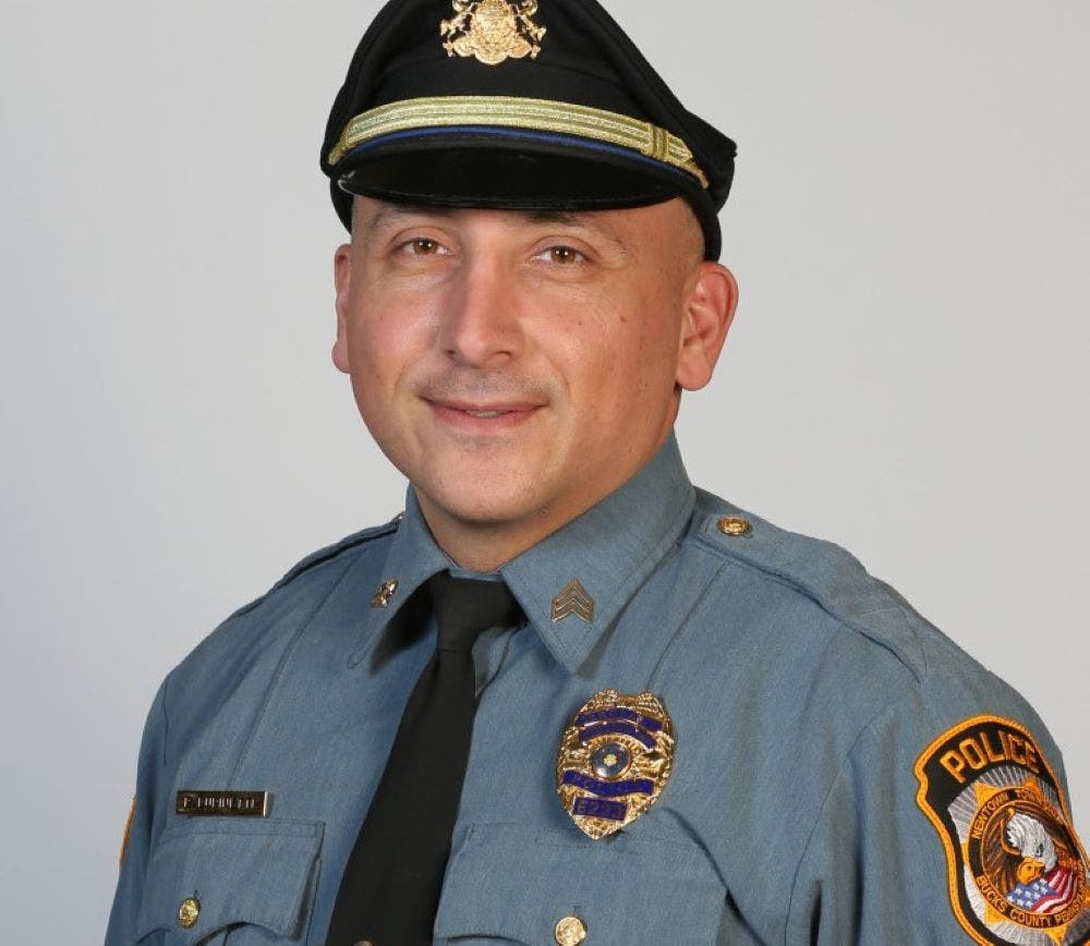 Police sergeant retires after 28 years with Newtown Twp.