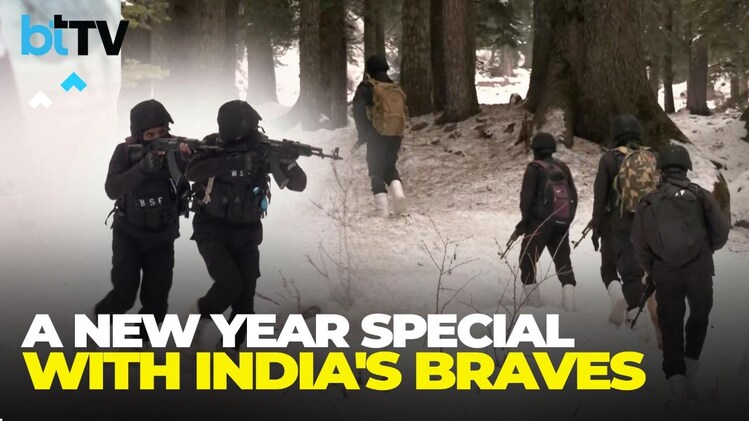 BSF jawans brave sub-zero cold to guard LoC as nation rings in new year