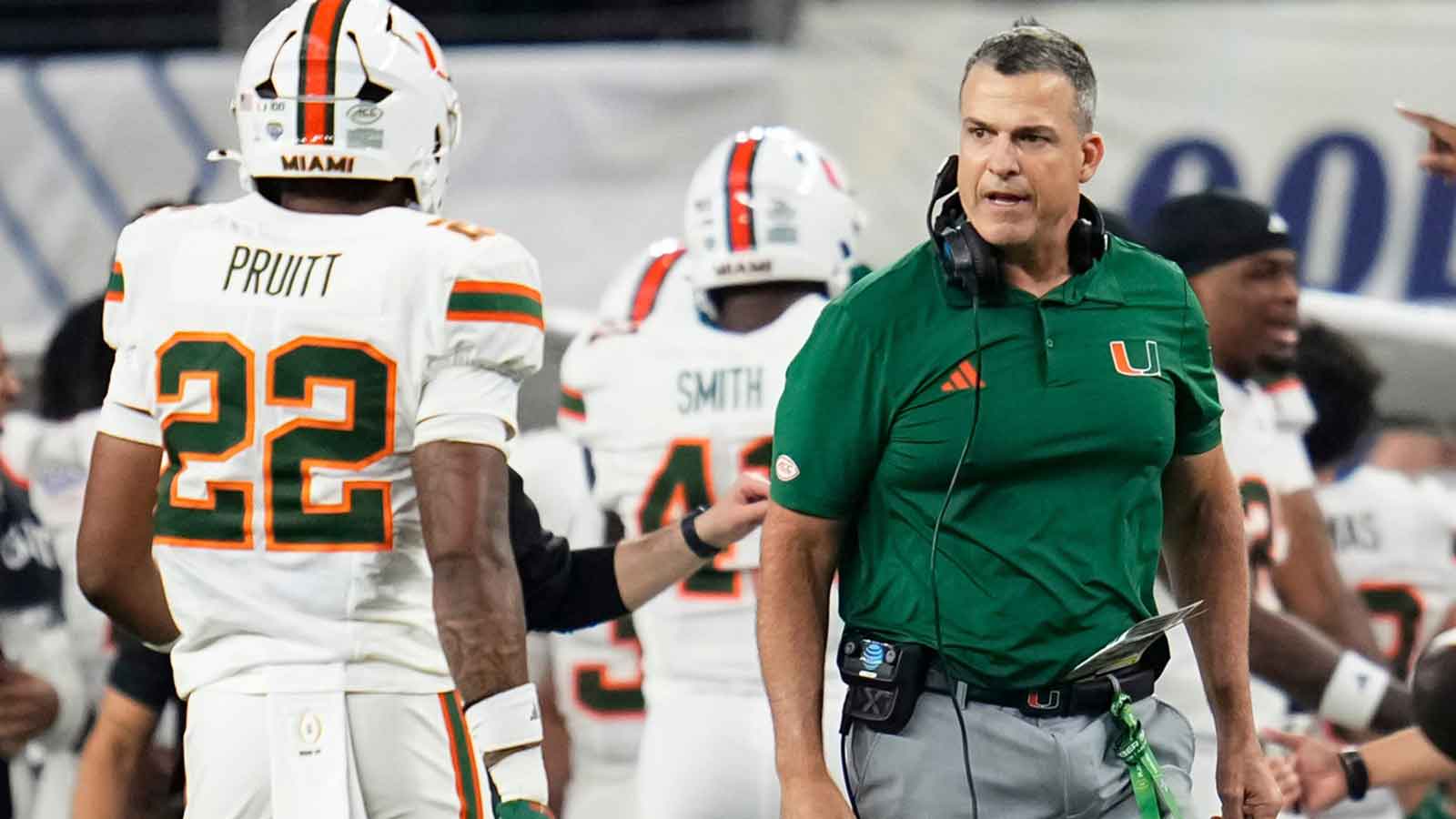 Miami football’s Mario Cristobal shows Jimmy Johnson love after beating ...