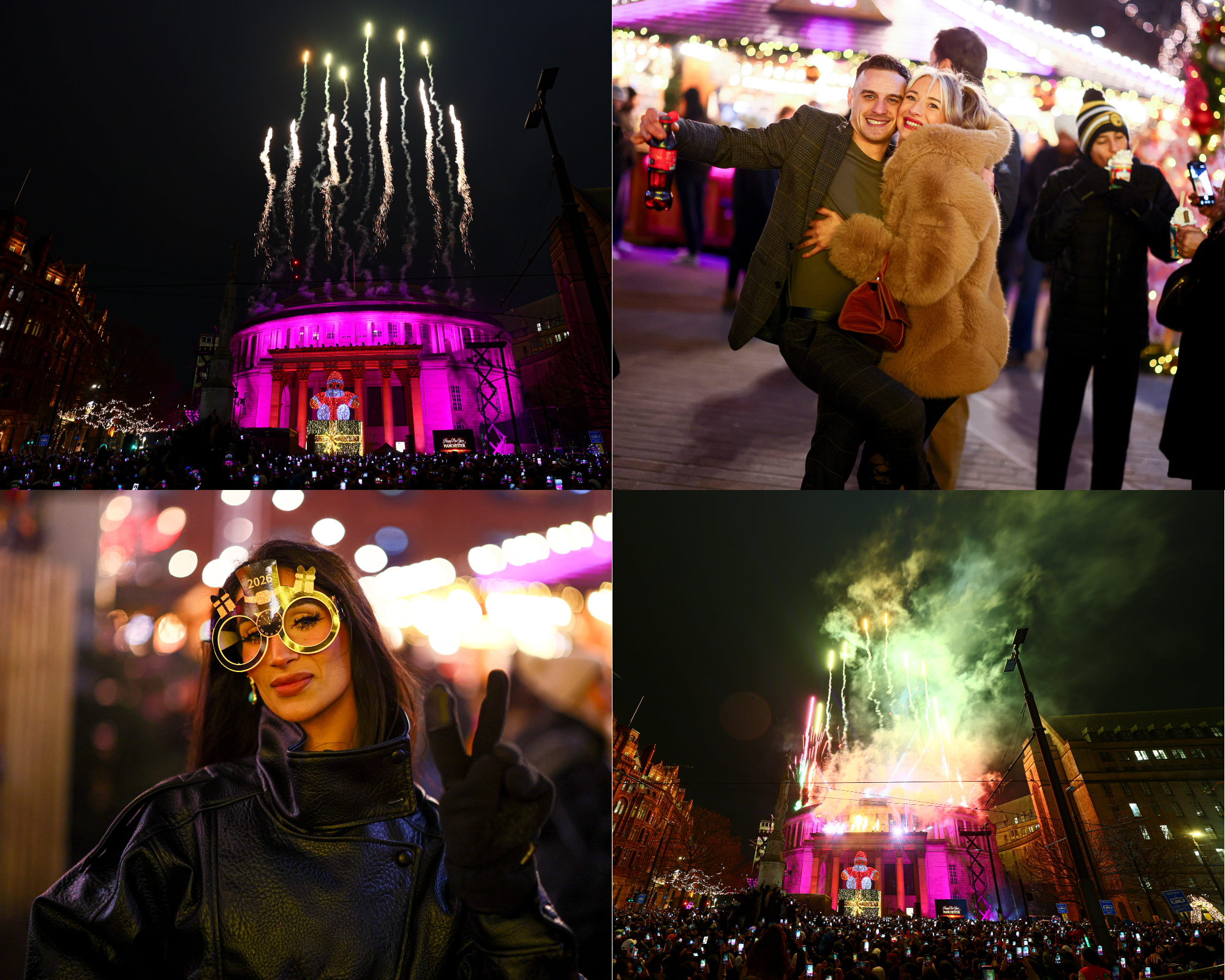 15 images of Manchester's spectacular New Year's firework display