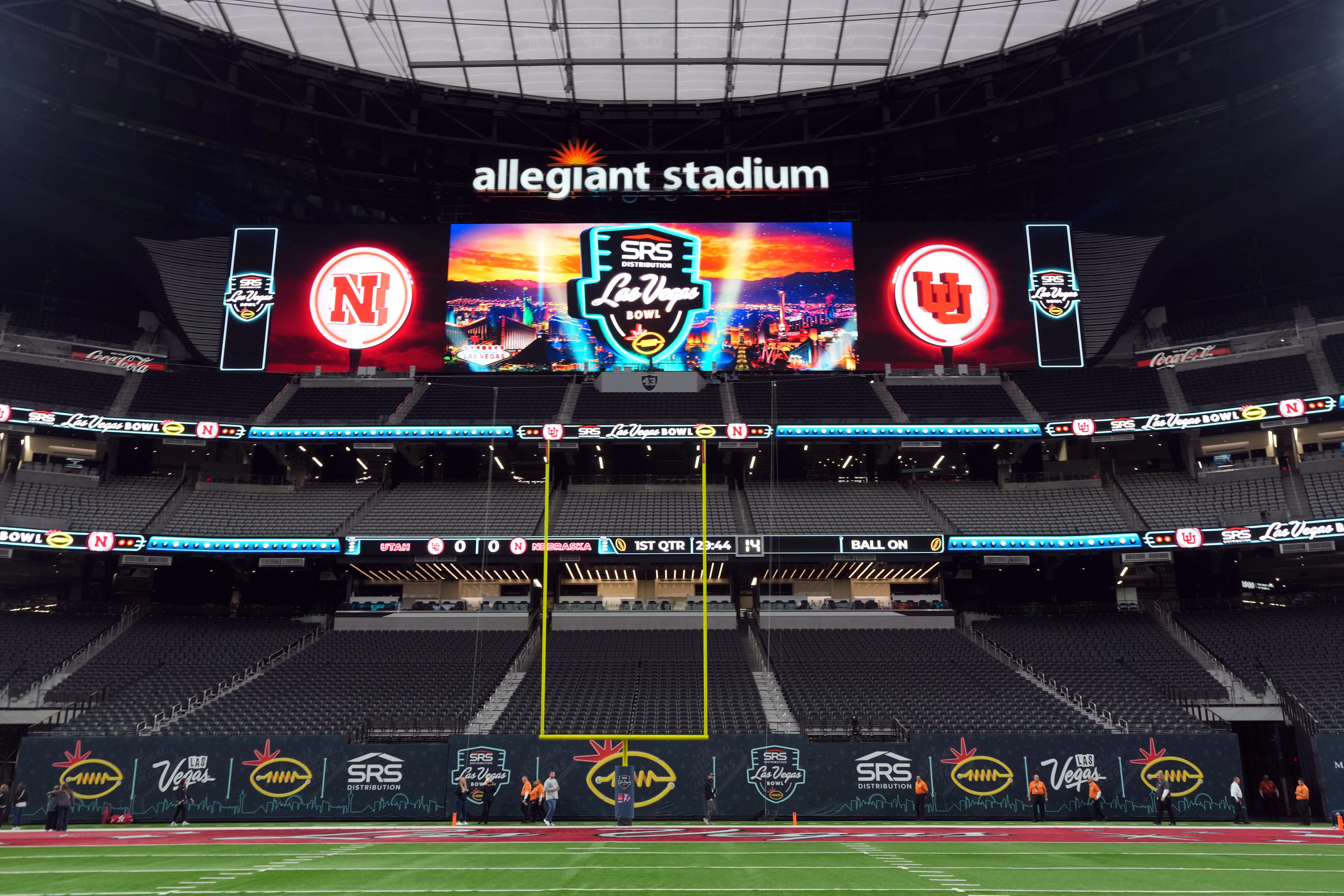 Nebraska goes broke in 44-22 loss to Utah in Las Vegas Bowl