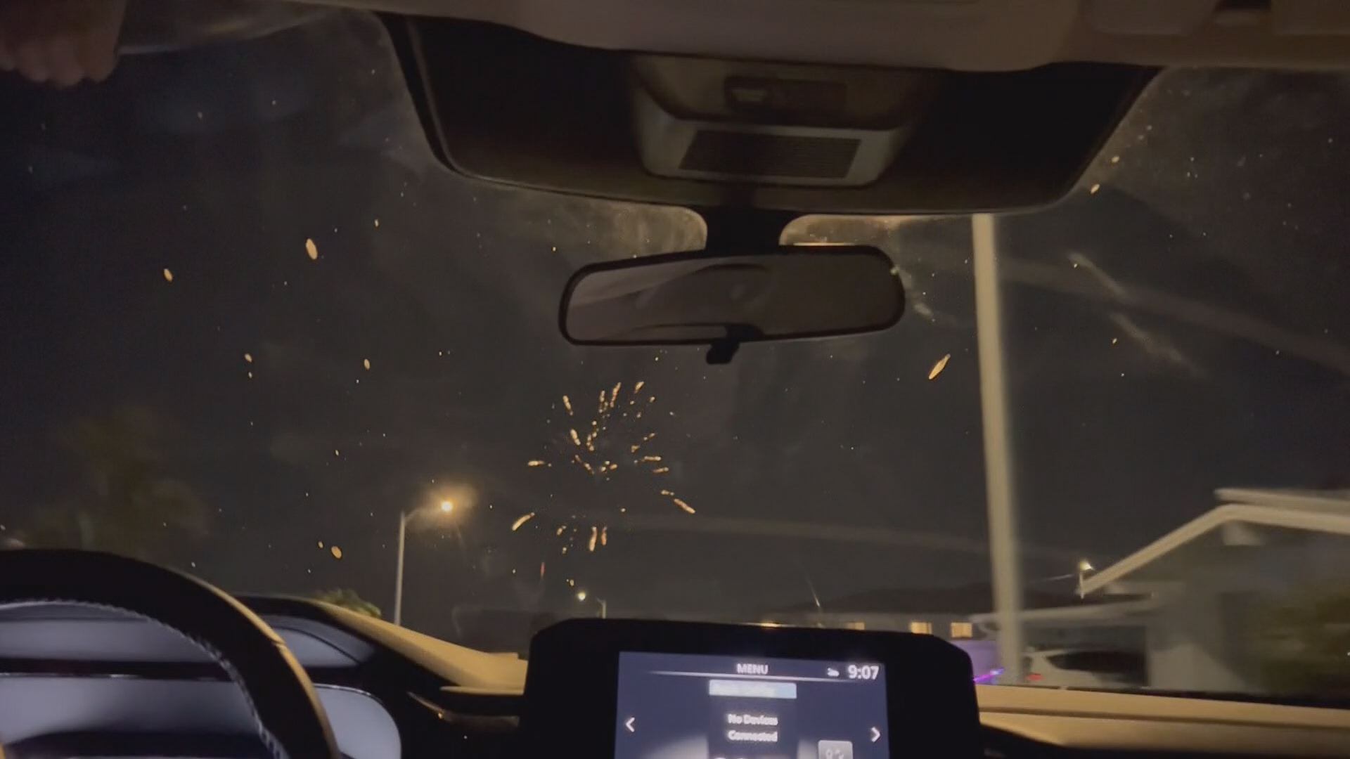 Law enforcement patrols Oahu for illegal fireworks violators