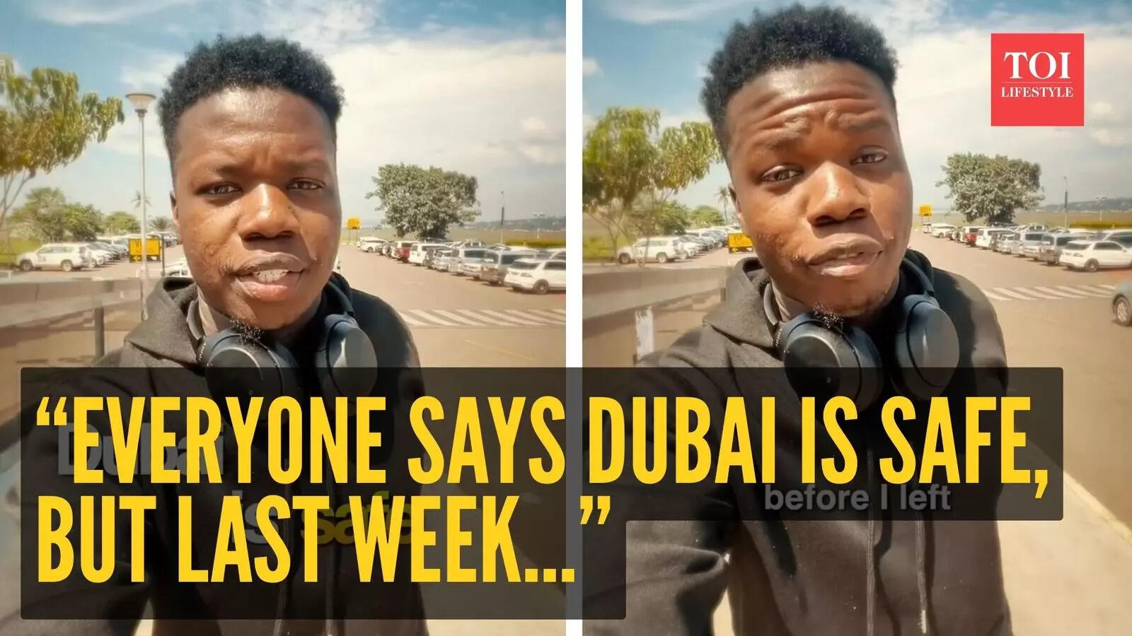 Everyone says Dubai is safe, but last week: He left a delivery outside ...