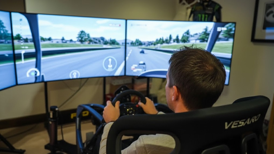 From simulator to real driving