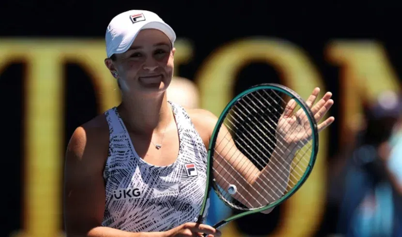 Barty not considering a return to the top level: "I love being at home"