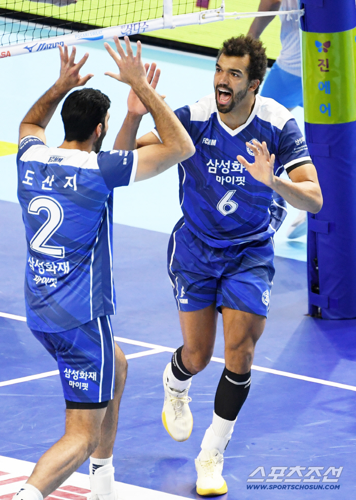 Crazy 2026 V League! Last place revolts... Samsung Fire & Marine ...