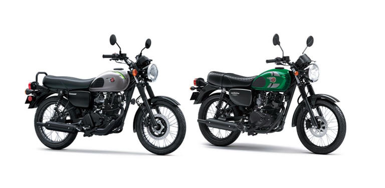 Harga Kawasaki W175 2026, sekarang pakai injeksi dan pelek racing ini ...