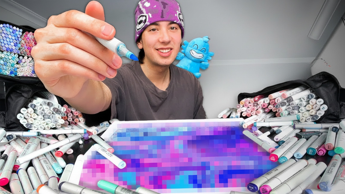 Turning 100 fan ideas into one drawing