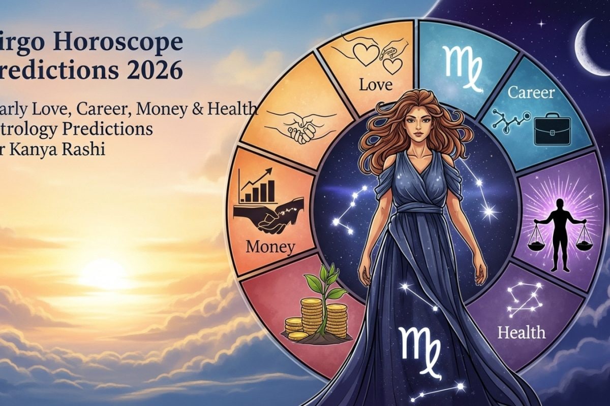 Virgo horoscope predictions 2026: Yearly love, career, money & health ...
