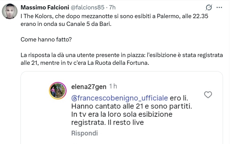 The Kolors, il mistero di Capodanno: in tv a Bari e (poco dopo) in ...