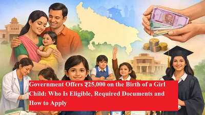 Government offers ₹25,000 on the birth of a girl child: Who is eligible ...