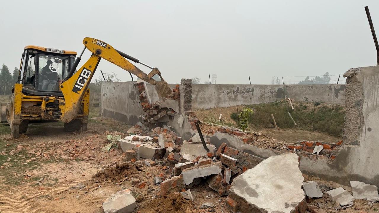 Administration cracks down on illegal colonies in Ambala Cantonment ...