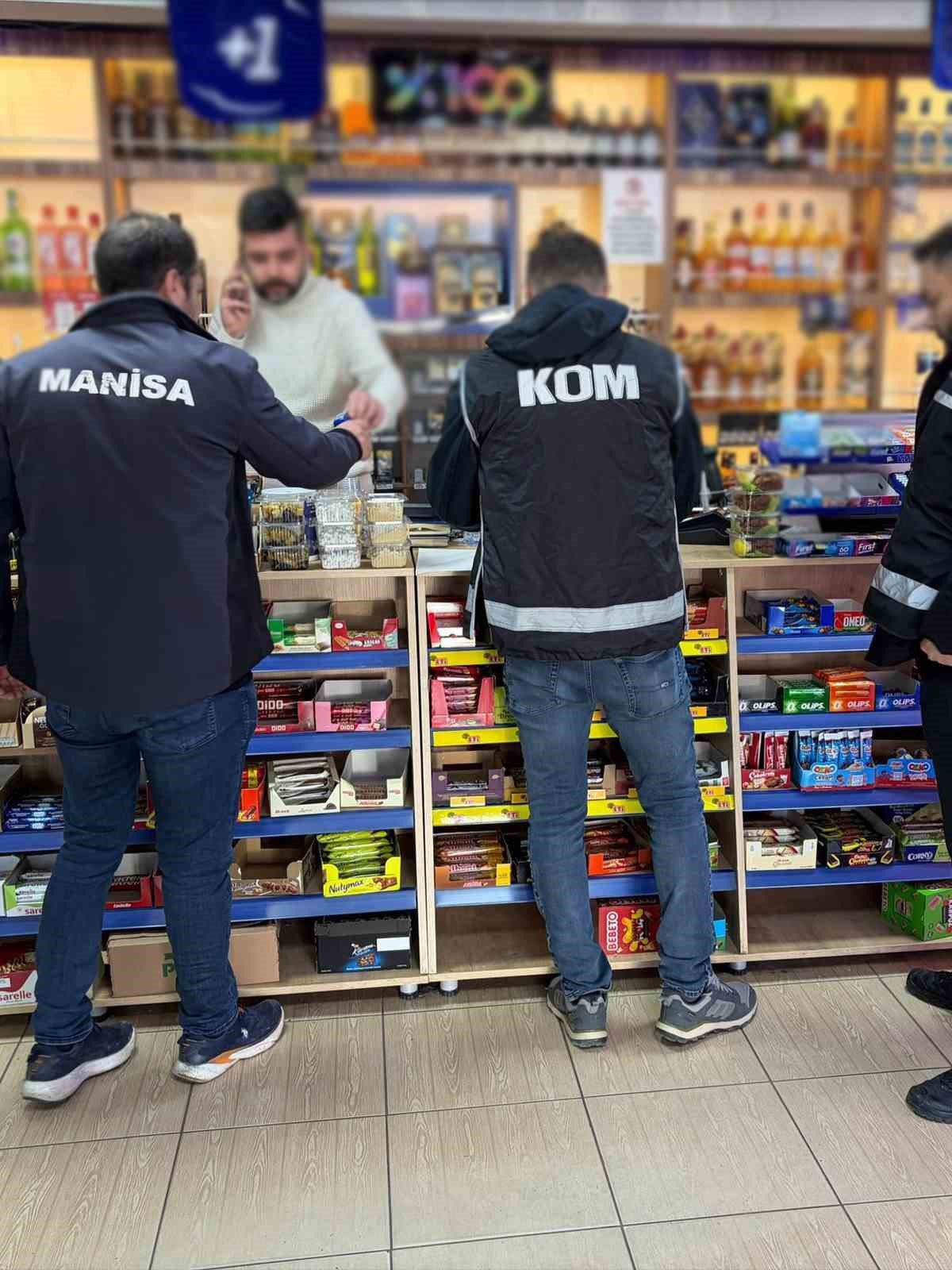Manisa’da alkol satışı ve sunumuna sıkı denetim