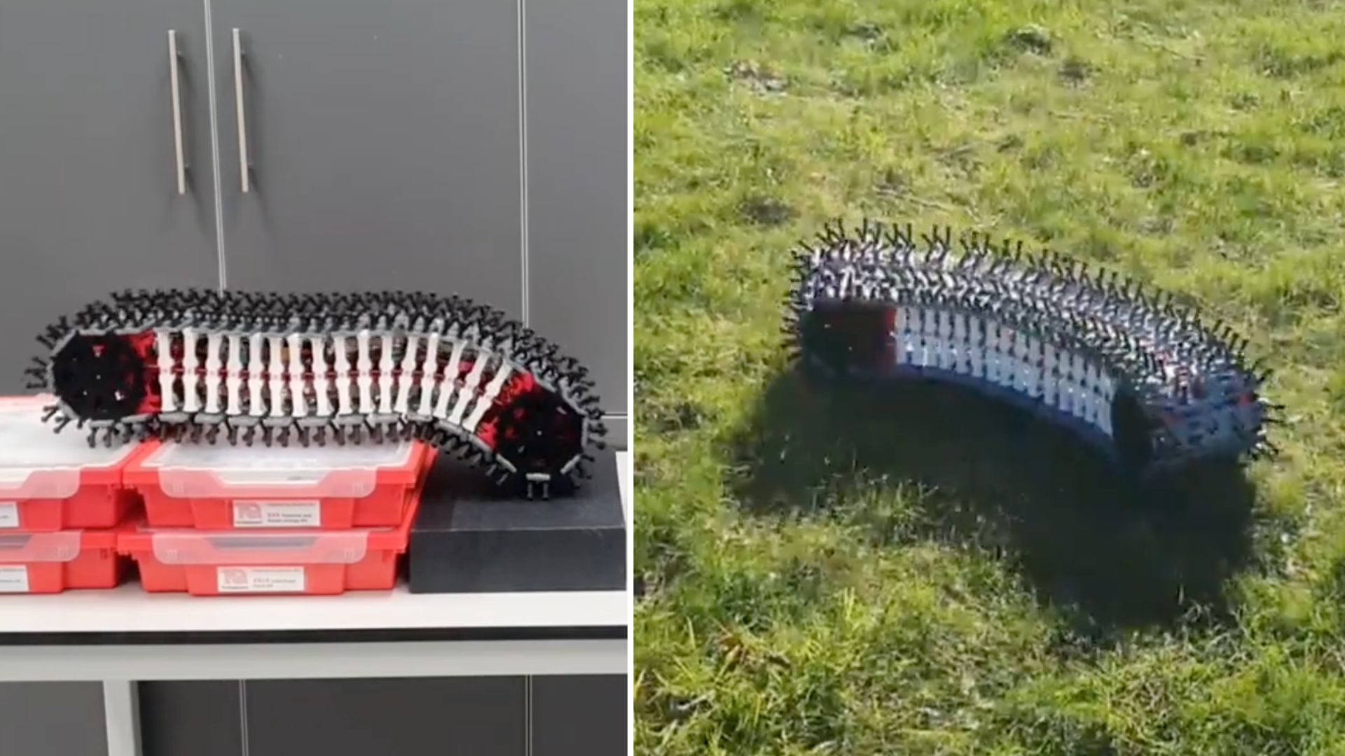 Video: Bio-inspired robot crawls pipes and rubble using 3D-printed ...