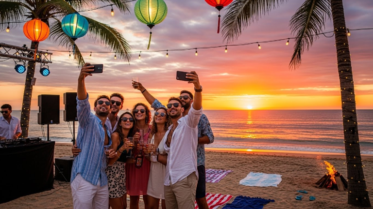 El boom de los sunsets y eventos al aire libre: el nuevo ritual social