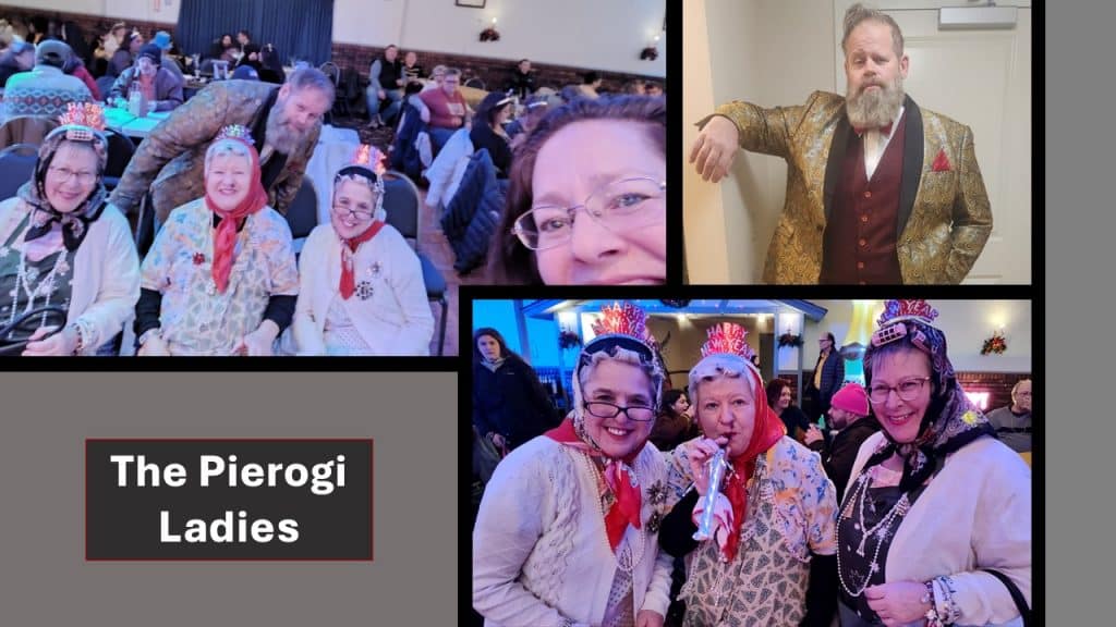 The restless viking: New Year's pierogi drop