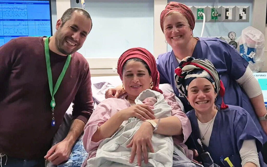First baby born in Israel in 2026 welcomed in Jerusalem hospital