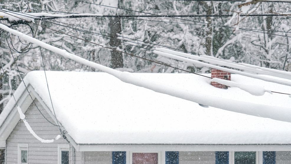 Safety tips for clearing ice and snow from roofs, meters, and vents
