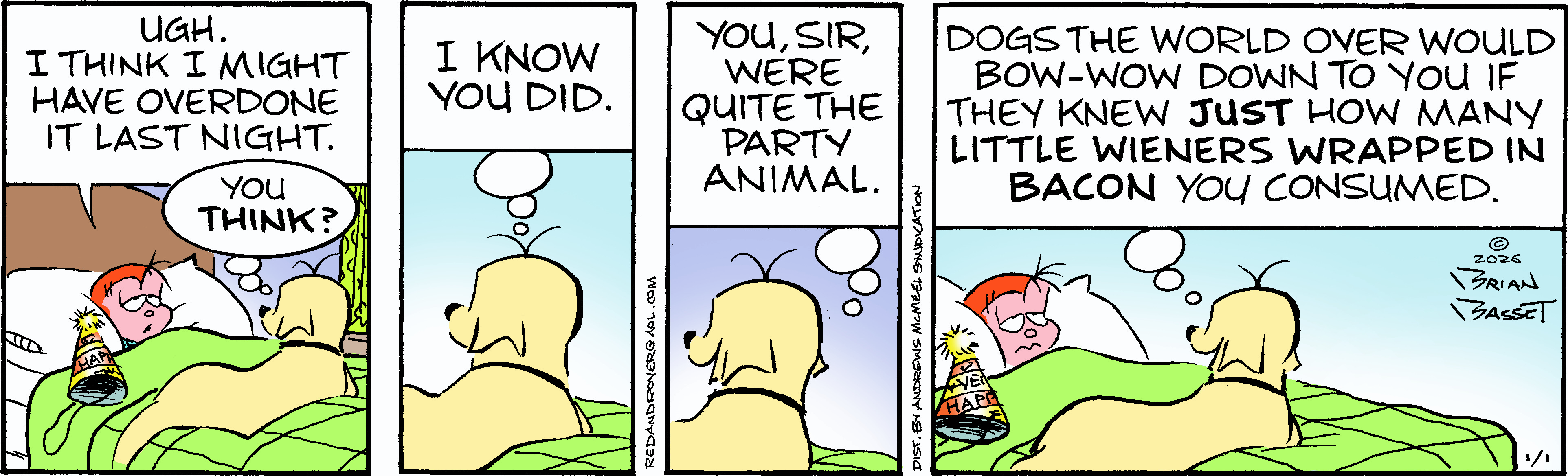 Red and Rover by Brian Basset
