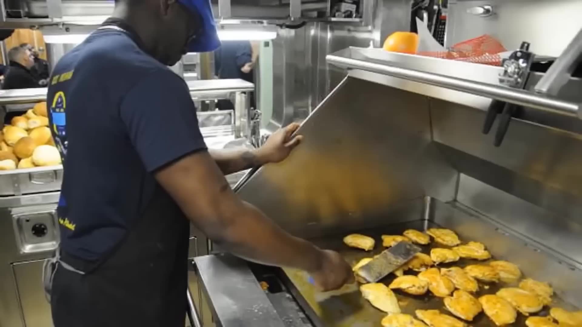 Submarine food preparation during submerged operations