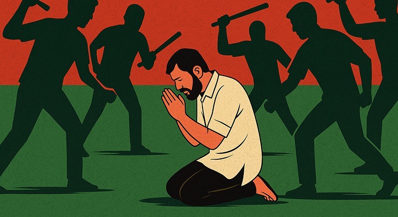 Hindu man stabbed and set ablaze in Bangladesh survives by jumping into ...