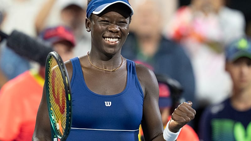 Canadian tennis star Victoria Mboko looks forward to "good, healthy ...