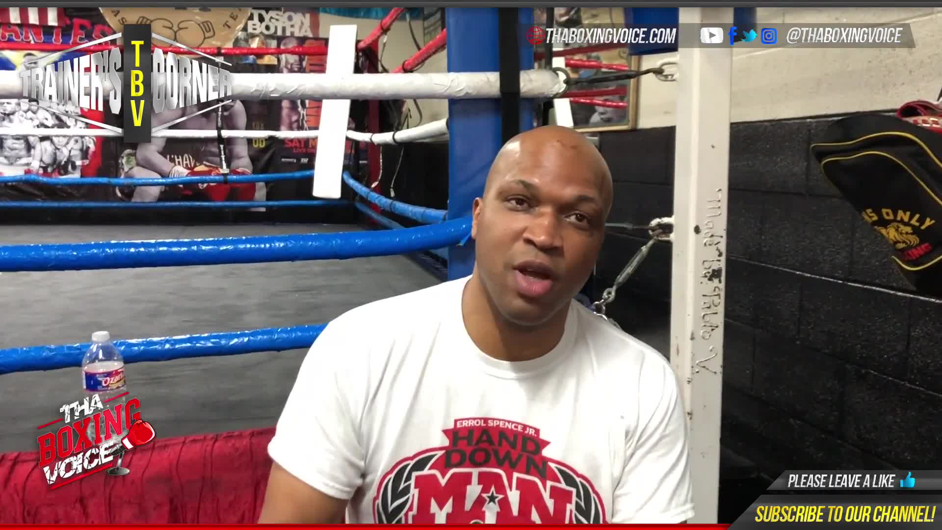 🔴 Derrick James on Errol Spence Jr being -2500 against Lamont Peterson ...