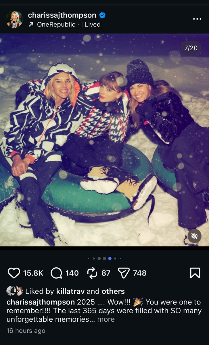 Taylor Swift appears in a rare vacation photo—and Travis Kelce had a ...