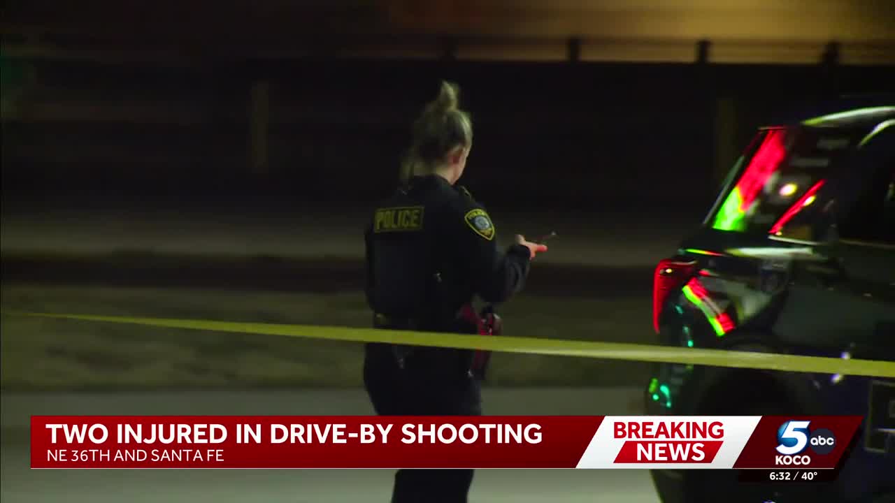 Two injured in drive-by shooting in northeast OKC