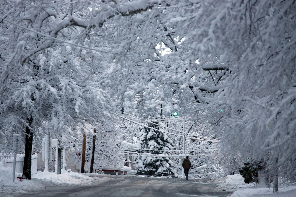 Primera alerta: Avisos por ráfagas de nieve, luego viento y frío extremo