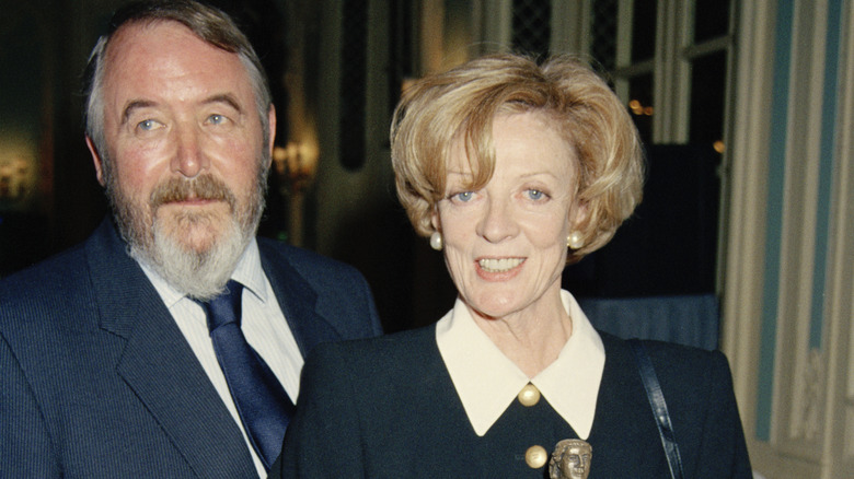 Downton Abbey star Maggie Smith had quite a reaction after kissing ...