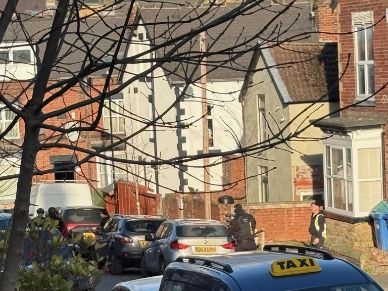 Joshua Road Nether Edge: Dramatic scenes as armed police deployed to ...