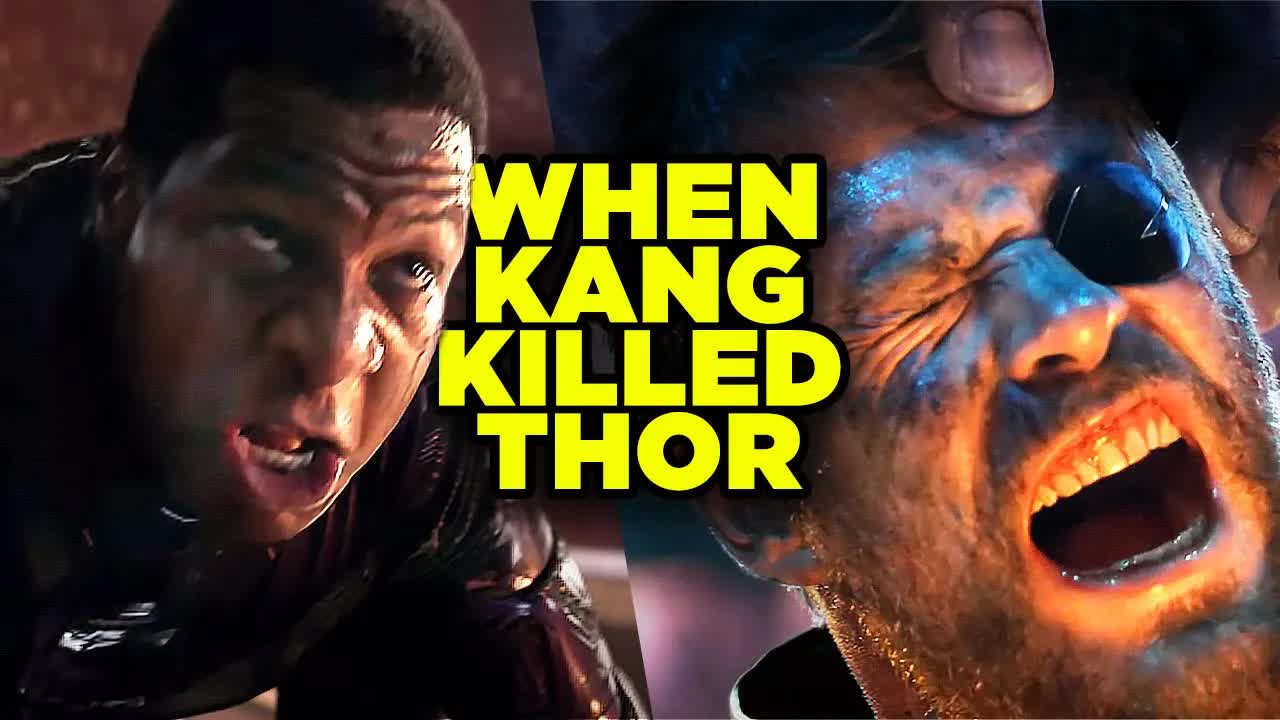 The exact moment Kang killed Thor revealed!