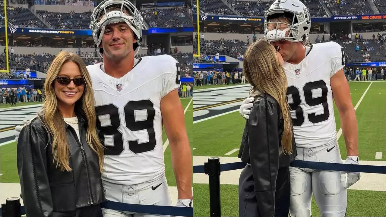 Who is Las Vegas Raiders rookie star Brock Bowers’ longtime girlfriend ...