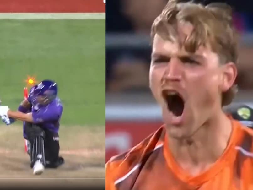 Watch: BBL player suffers huge embarrassment after fiery send-off to ...