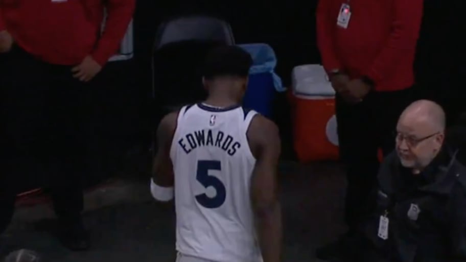 Timberwolves coach calls out Anthony Edwards for leaving bench in ...