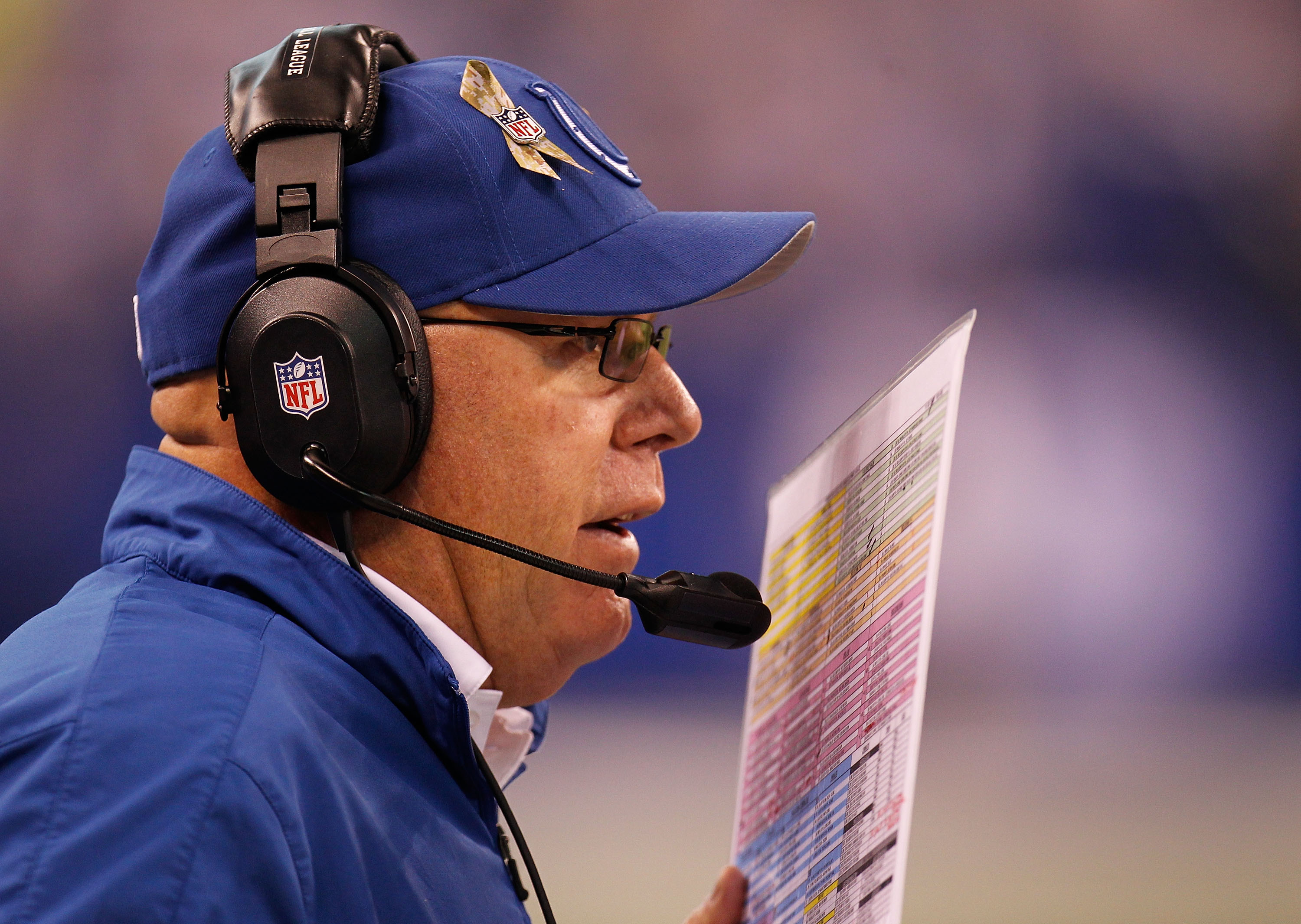 Bruce Arians implores the Colts to run it back: "Be patient"