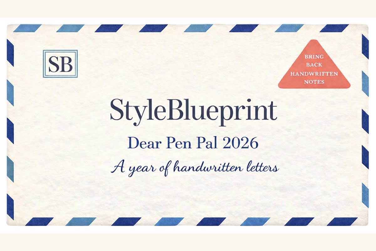 Dear pen pal: A year of handwritten letters