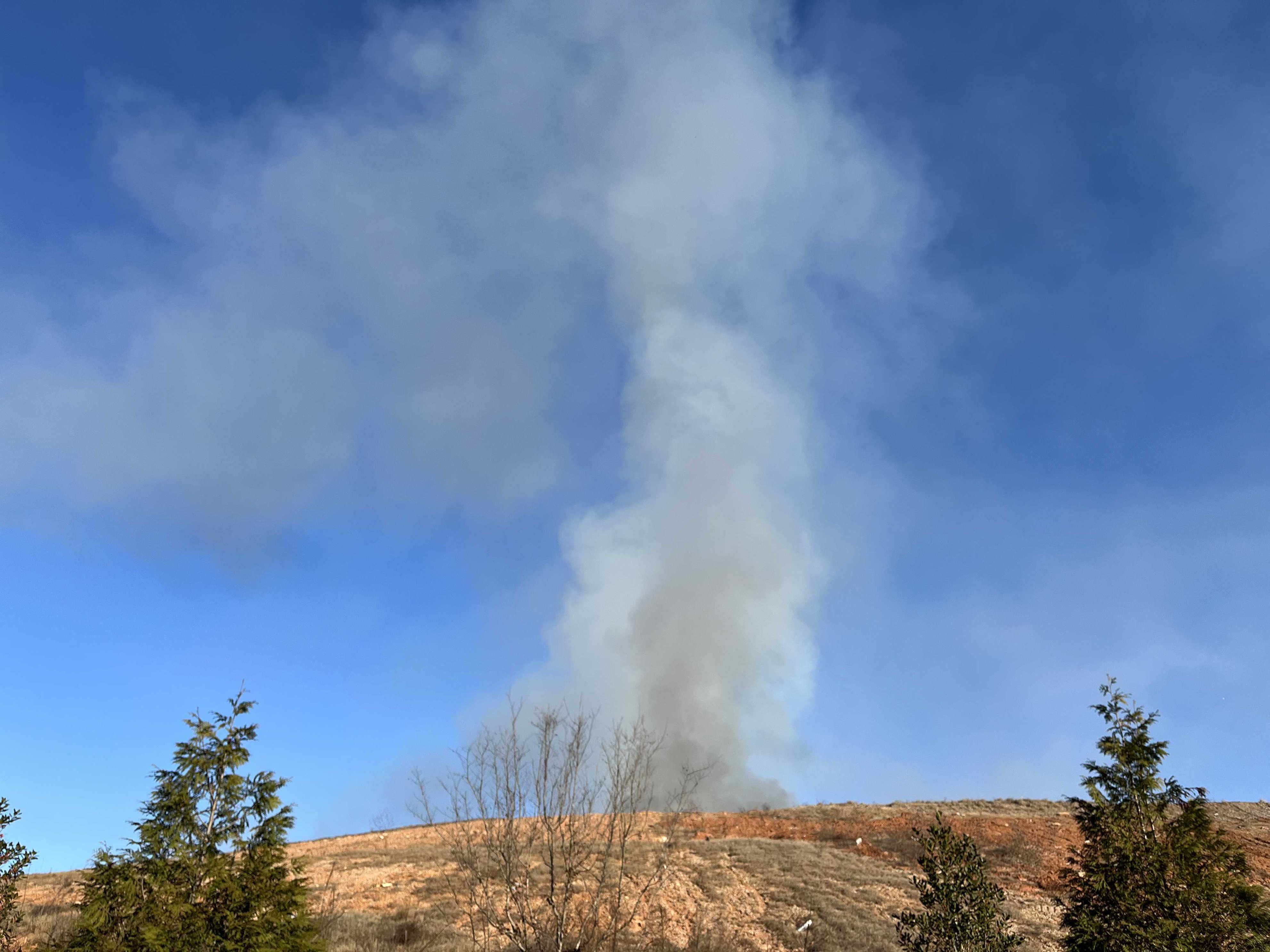 Smoke from overnight fire at Upstate landfill lingers Thursday morning
