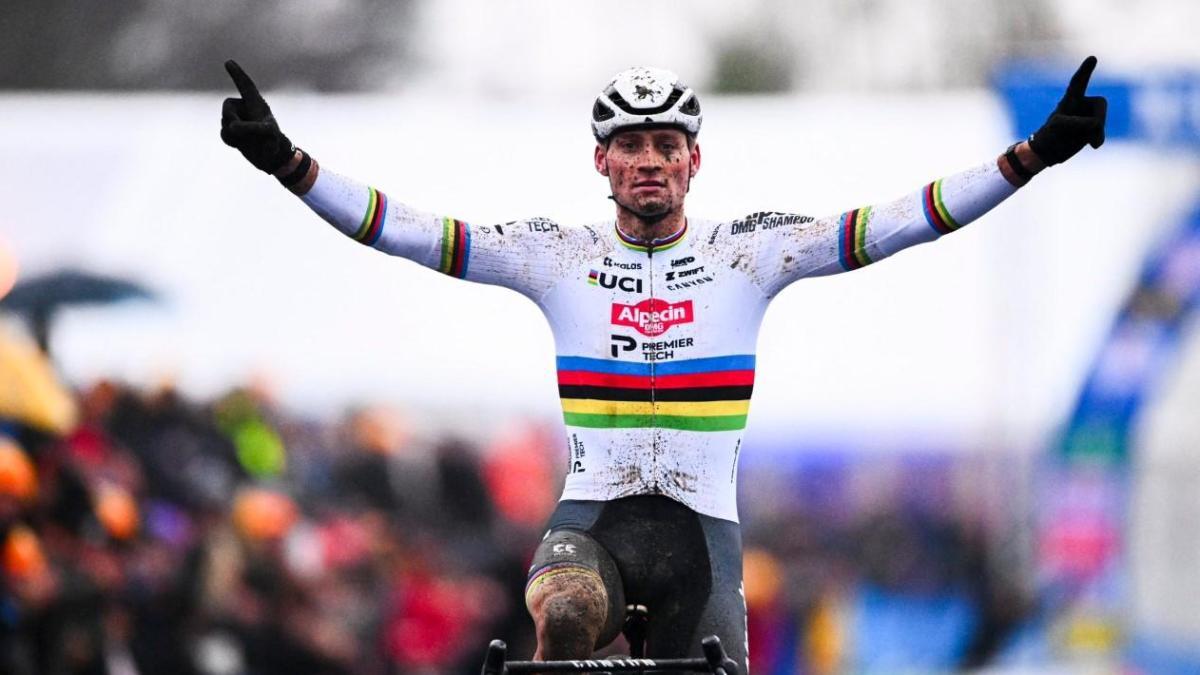 El récord de otro planeta que ha logrado Mathieu Van der Poel el primer ...