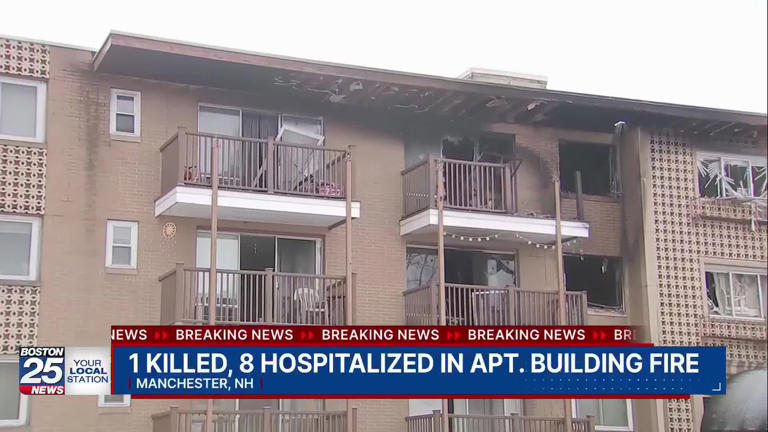 Residents jump from balconies as New Year’s fire in New Hampshire ...