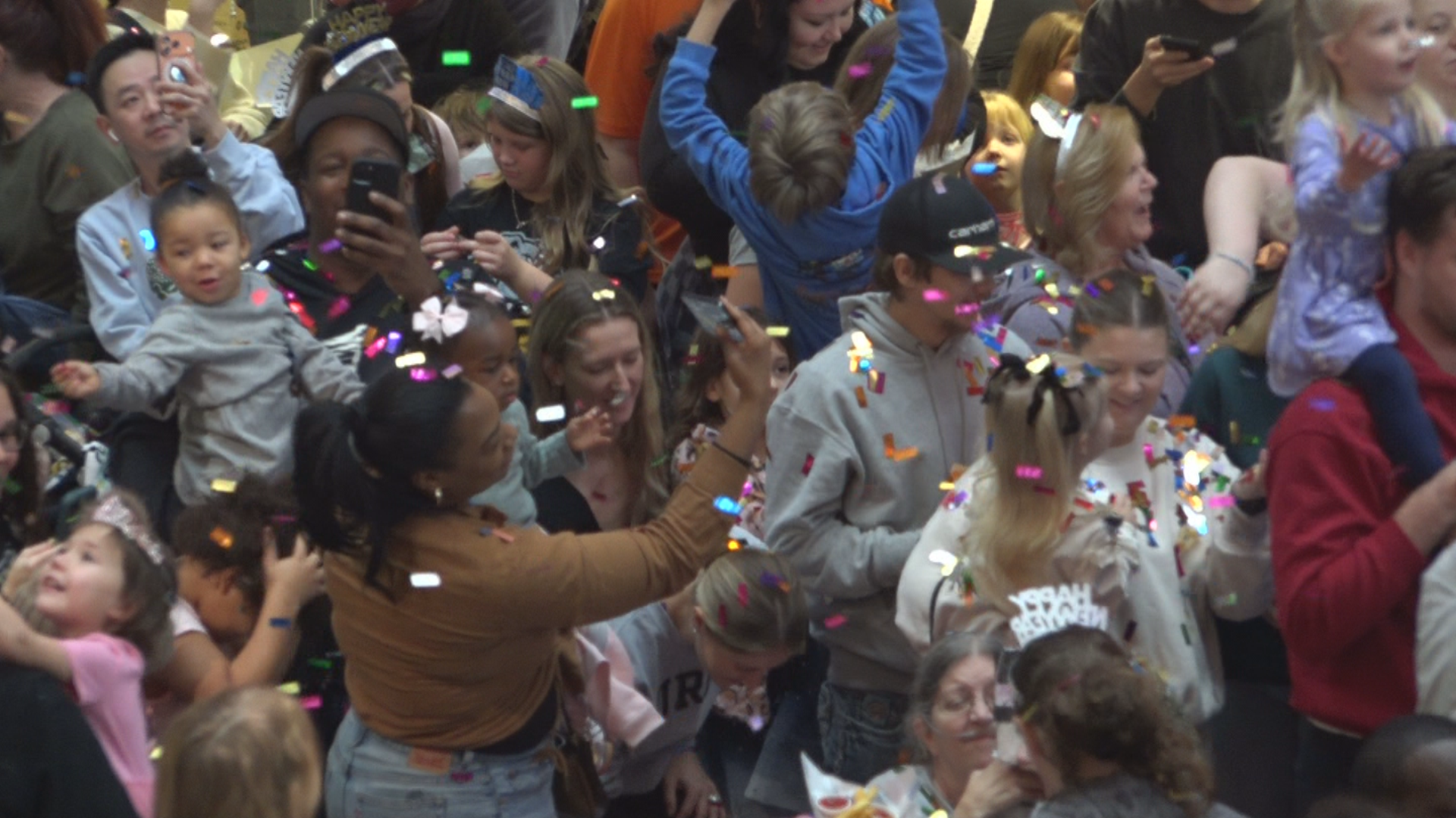 Hoosiers ring in the new year with celebrations for all ages