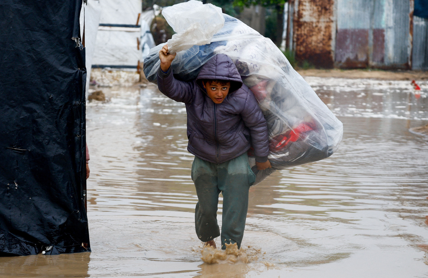 Doctors fear 'swamp fever' spreading in flood-hit Gaza