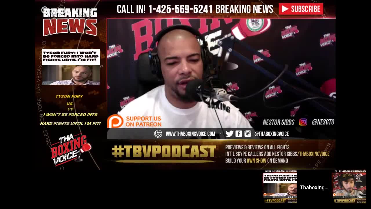 Tyson Fury vs? "I won't be forced into hard fights until I'm fit!"