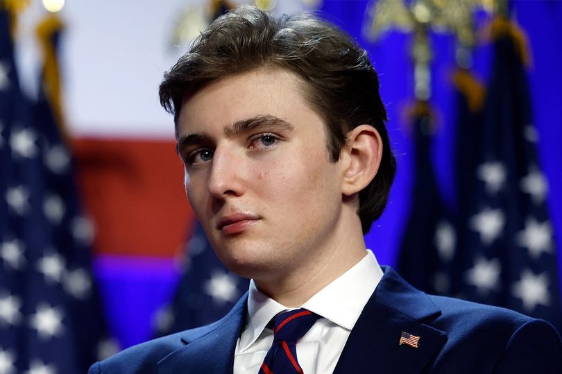 Barron Trump's defiant act amid pressure to start dancing like dad Donald