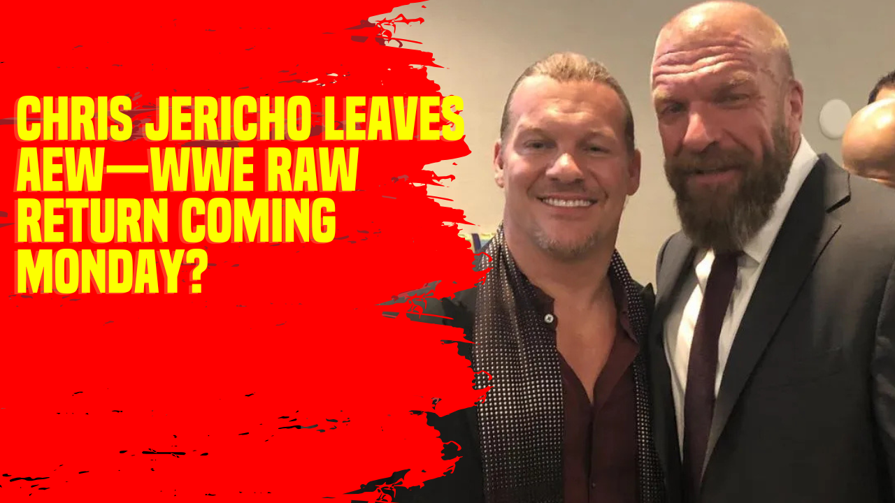 Chris Jericho leaves AEW—WWE Raw return coming Monday #ChrisJericho # ...