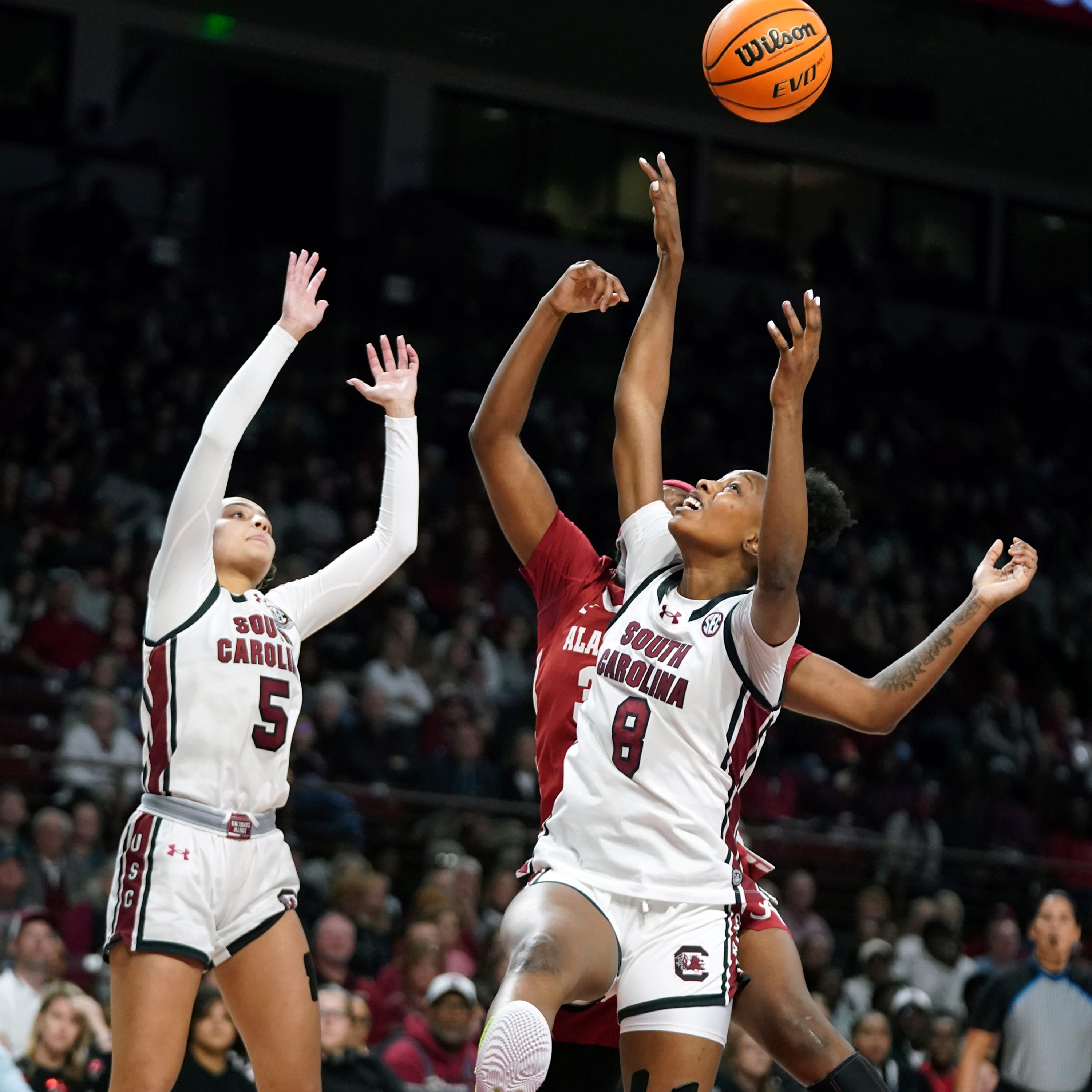 South Carolina women's basketball vs Arkansas highlights, Joyce Edwards ...